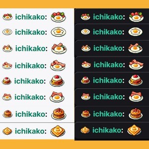 Breakfast Twitch/discord Emotes & Badges: Eggs, Bacon, Pancakes ...