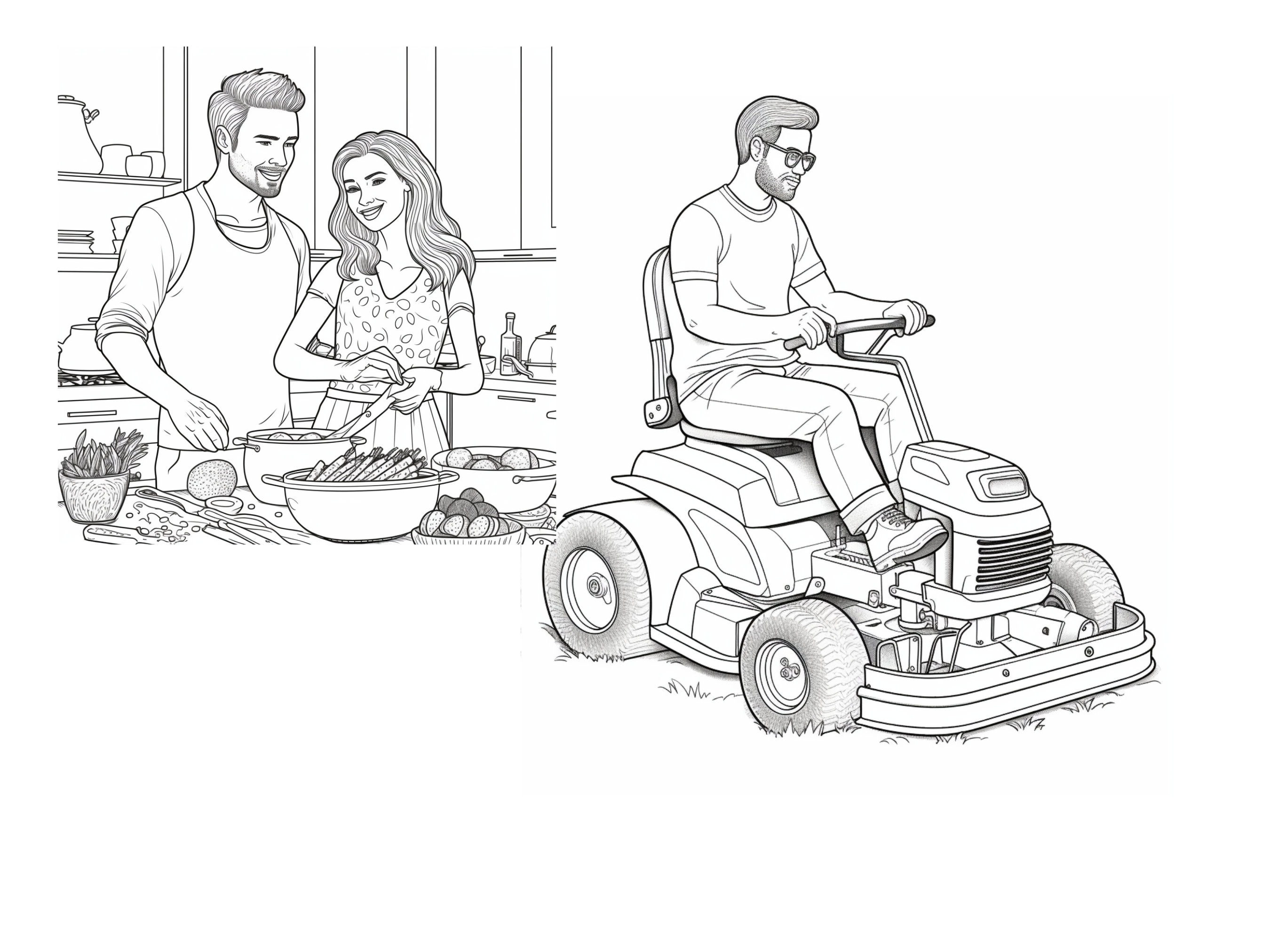 Coloring Page Prompt for Midjourney, Fashion Midjourney Prompts ...