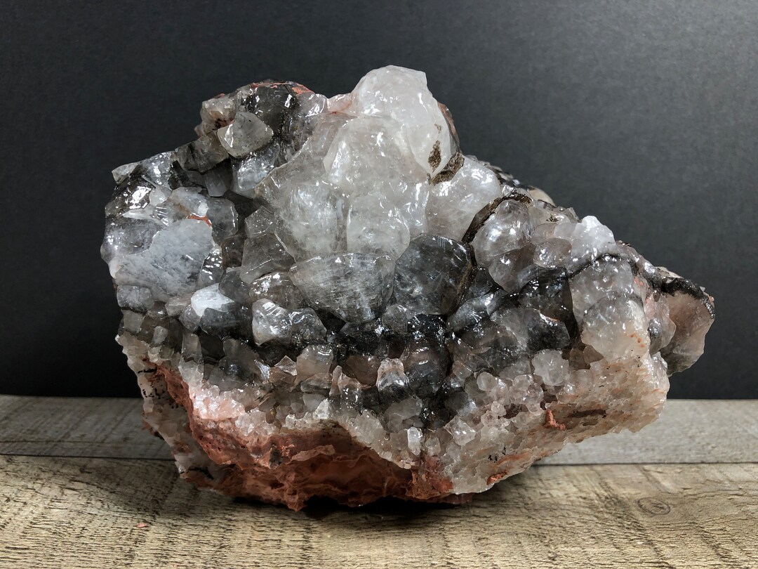 4.49lbs Colorado Black Banded Calcite W Hematite Crystal Natural ...