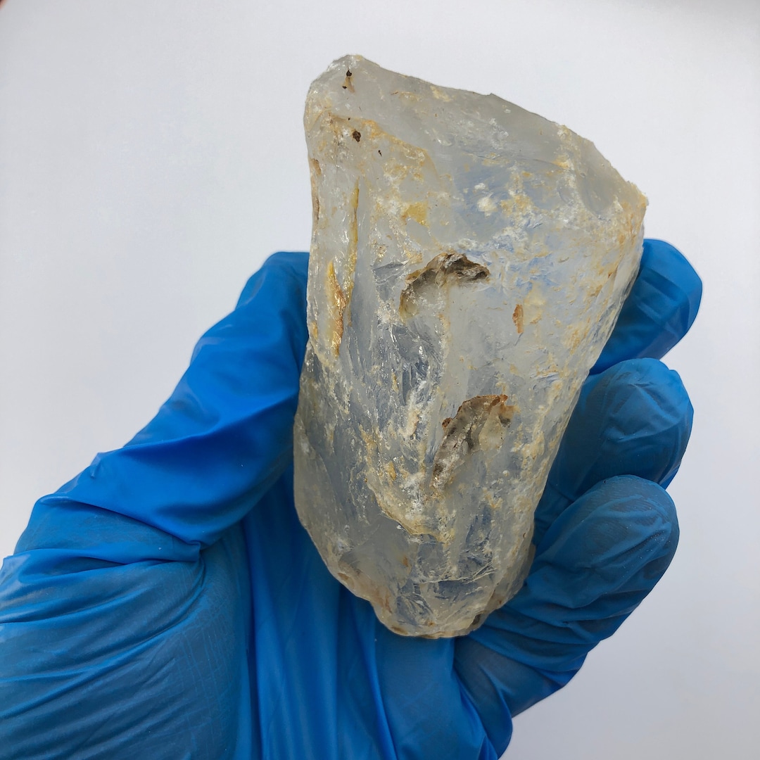 275g .60lbs Natural Rough Clear Quartz Crystal Lapidary Jewelry Orgone ...