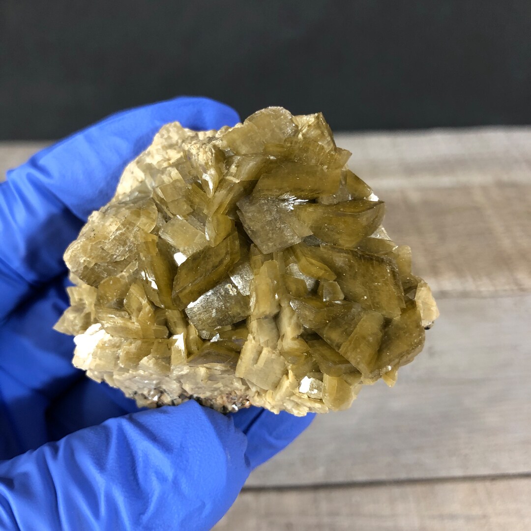 151g Siderite Crystal Cluster Natural Bladed Mineral Specimen Freeform ...
