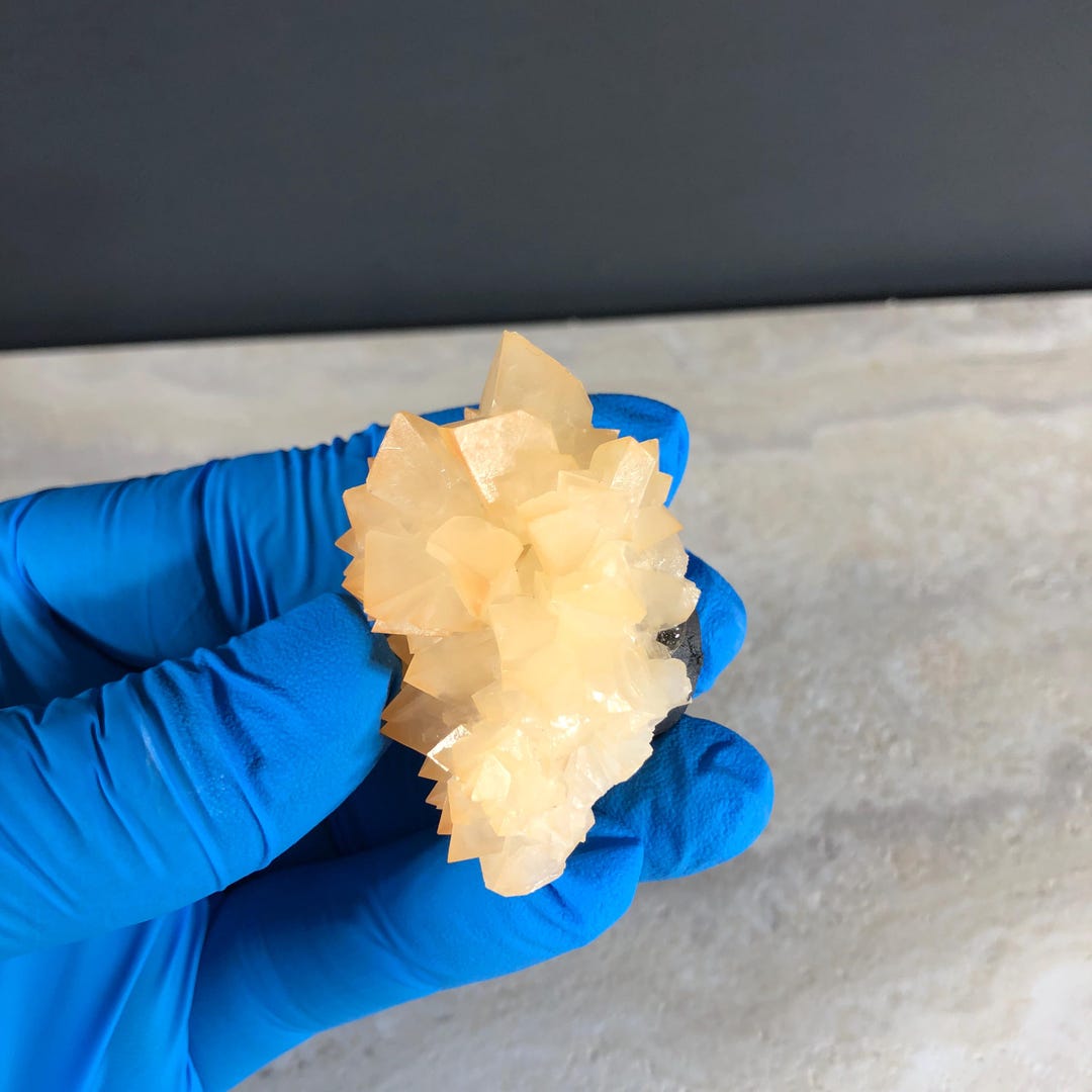 Calcite Crystal Cluster Magnet Specimen Natural Real Mineral Rock Stone ...