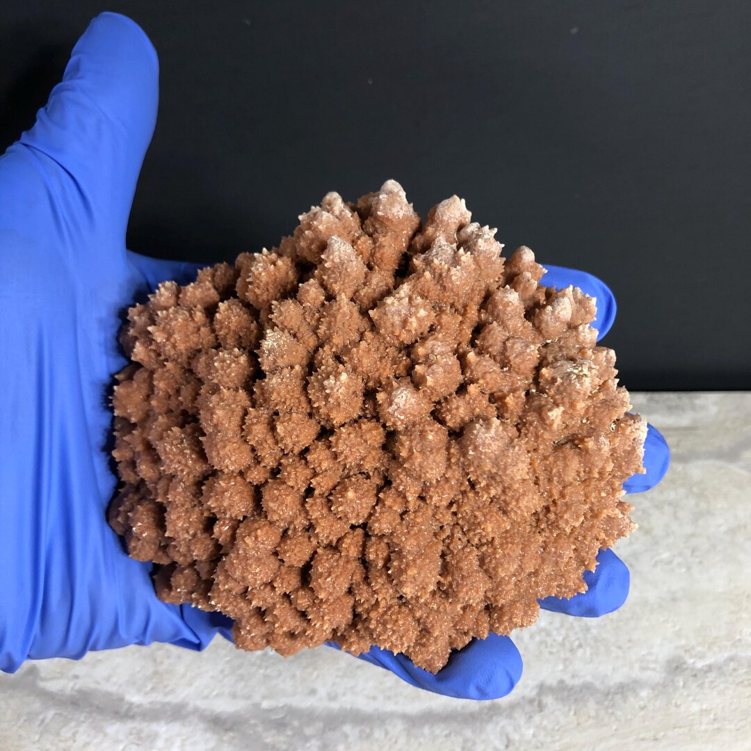 300g Cave Calcite Crystal Cluster Mineral Specimen Speleothem Formation ...