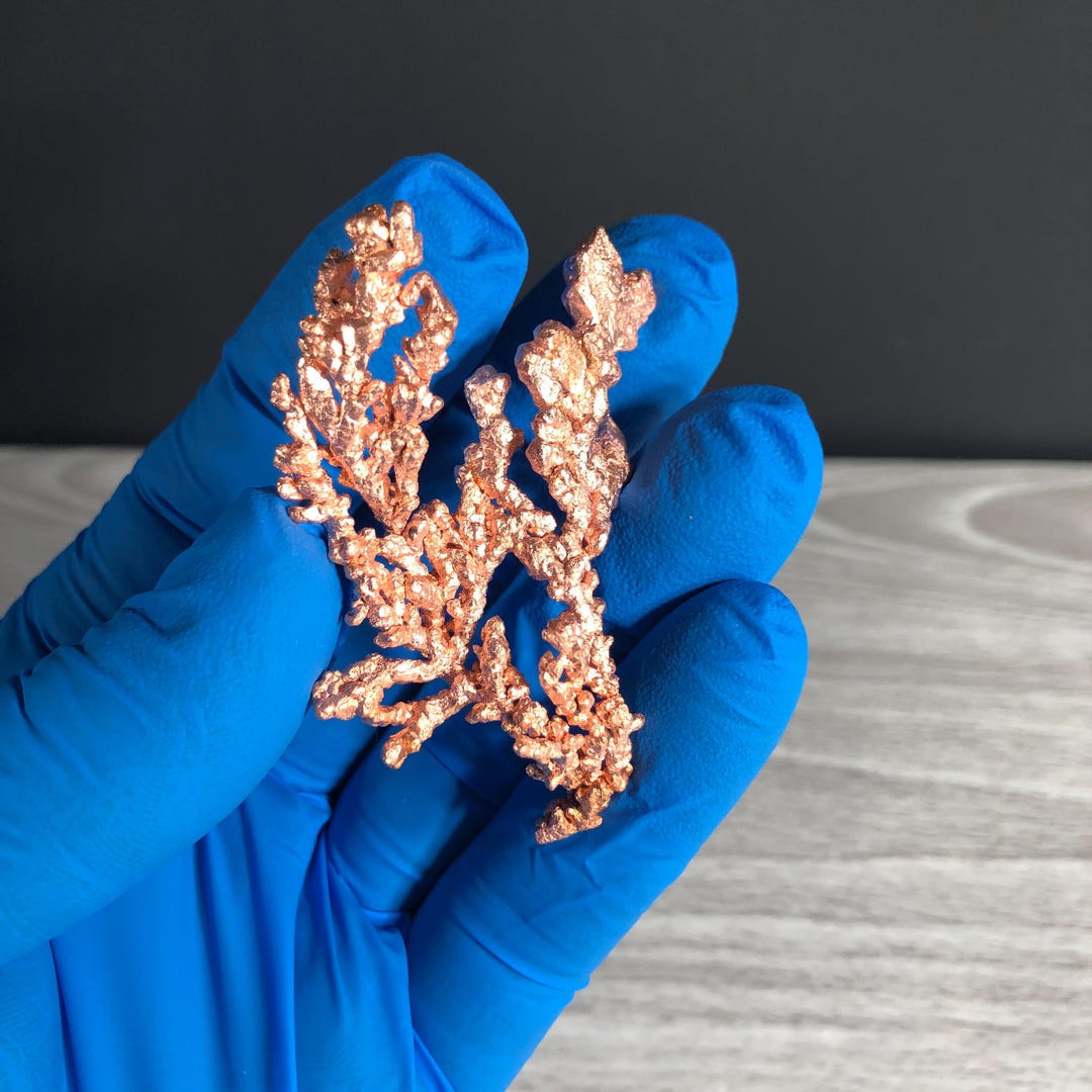 19g Dendritic Native Copper Crystal Specimen Natural Metal Mineral ...