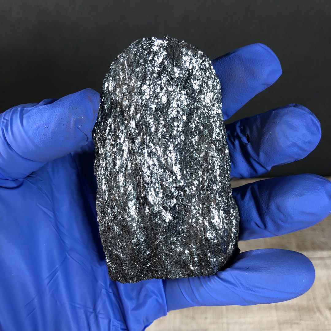 324g Unique Specular Hematite W Amazing Silver Flash See Video Crystal ...