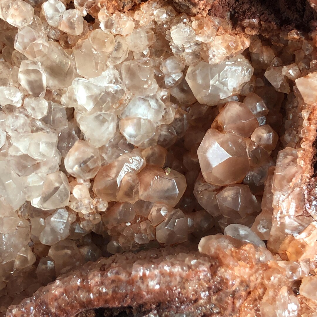 3372g Colorado Calcite Crystal Cluster W Stabilized Matrix Cut Base ...