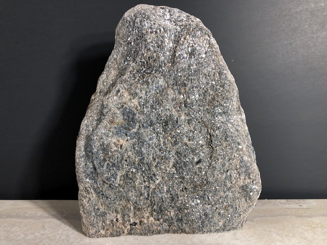 2.78lbs Muscovite Mica Schist Silver Sheen W Black Biotite Flashy ...