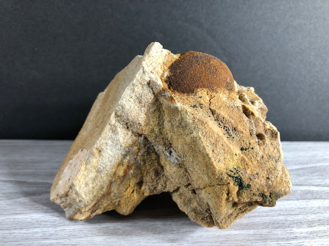 1.94lbs Hematite Nodule Concretion Natural Sphere Round Ball Botryoidal ...
