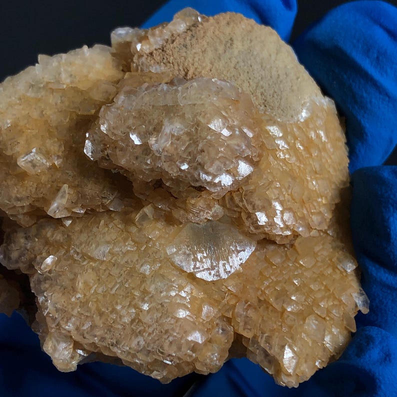 Bladed Benz Fish Scale Calcite Crystal Cluster Specimen Natural Mineral ...