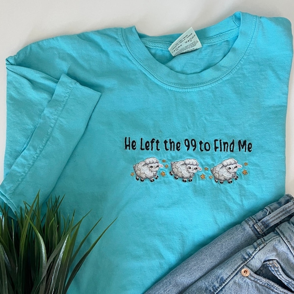 He Left the 99 Shirt - Etsy
