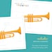 Trumpet Parts Printable Memory Game, Learning Trumpet, Beginner Trumpet ...