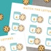 Milk and Cookies Alphabet Matching Game – Preschool Printable (digital ...