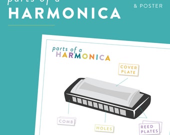 Trumpet Parts Printable Memory Game, Learning Trumpet, Beginner Trumpet ...