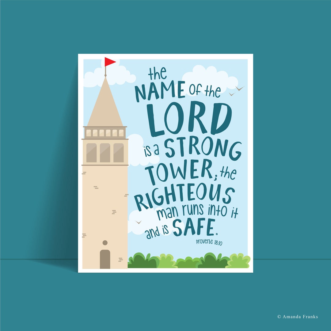 Kid's Wall Art, Children's Art Print, Scripture Wall Art, Printable ...