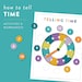 Clock Printable for Kids, Learn to Tell Time Activity (PDF) - Etsy