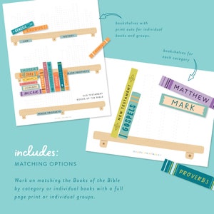 Books of the Bible Printable for Kids | Books of the Bible Christian ...