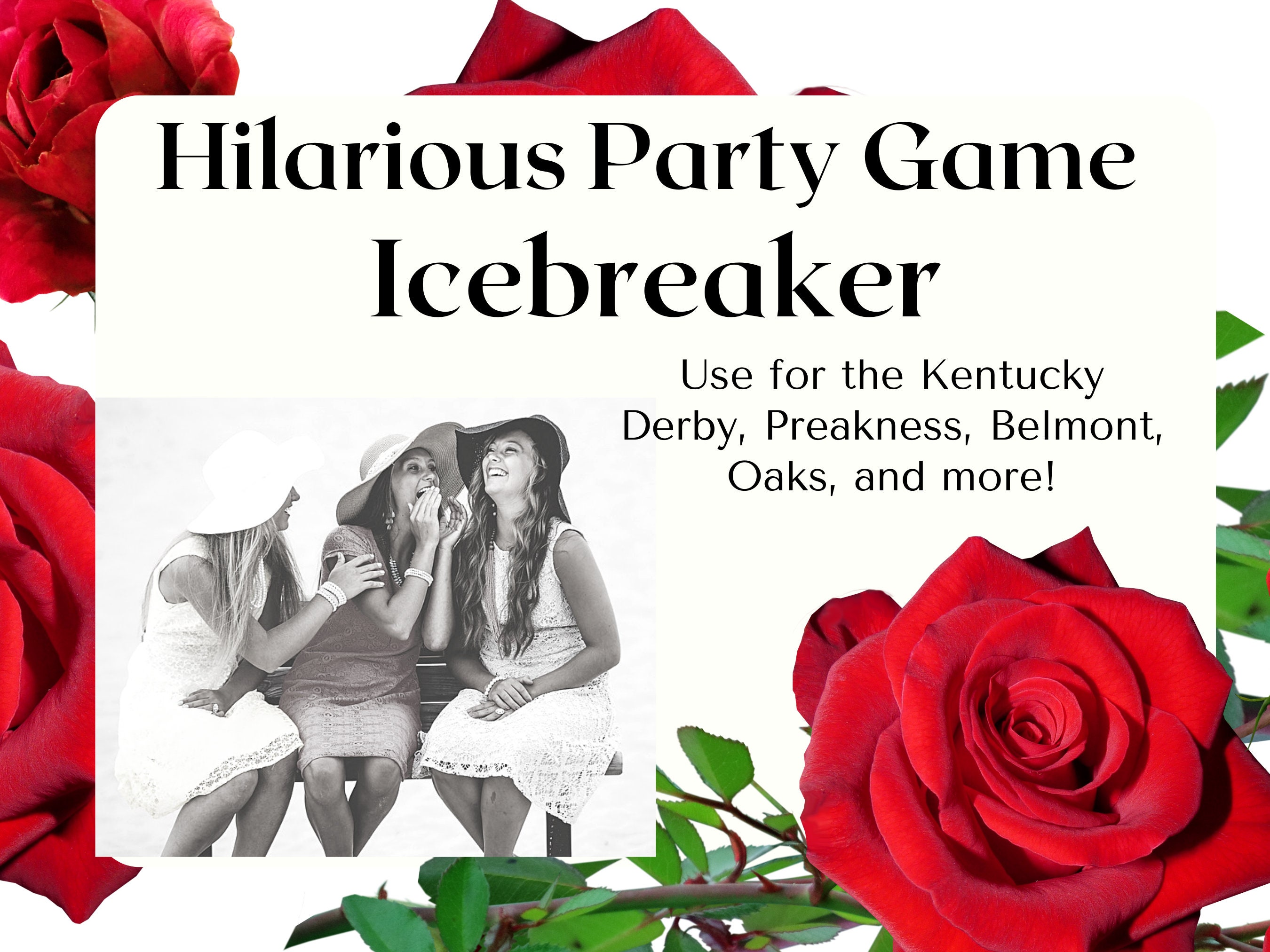 What's Your Racehorse Name? Kentucky Derby Party Game Digital Download ...