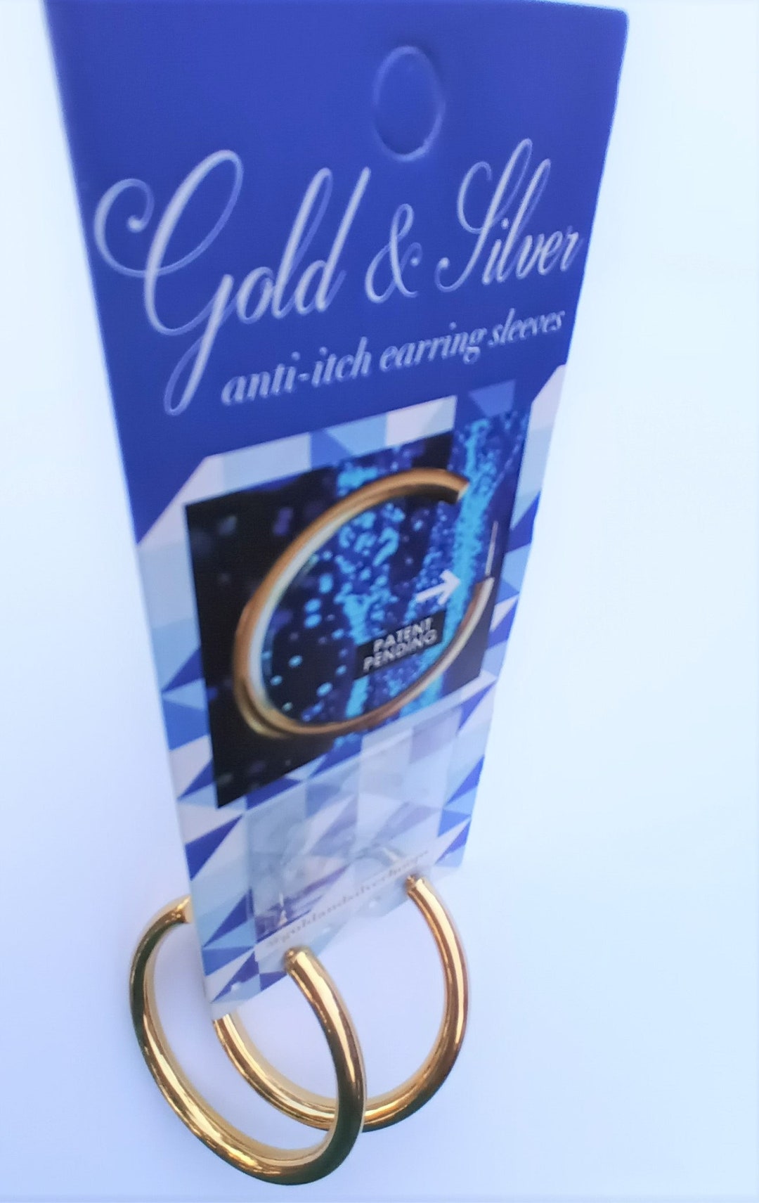 Earring Sleeves With 50mm Hoops - Etsy