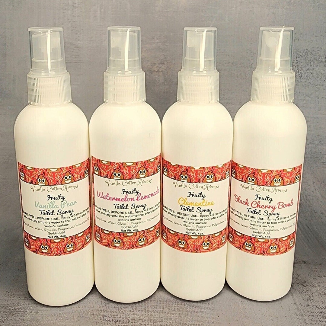 Toilet Spray 4oz. Fruity Scented Poo Sprays. - Etsy