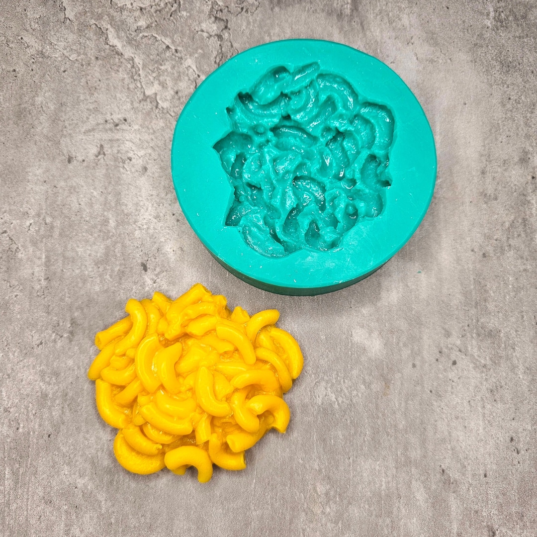 Macaroni and Cheese 1-cavity Silicone Mold for Wax Melt Making, Candle ...