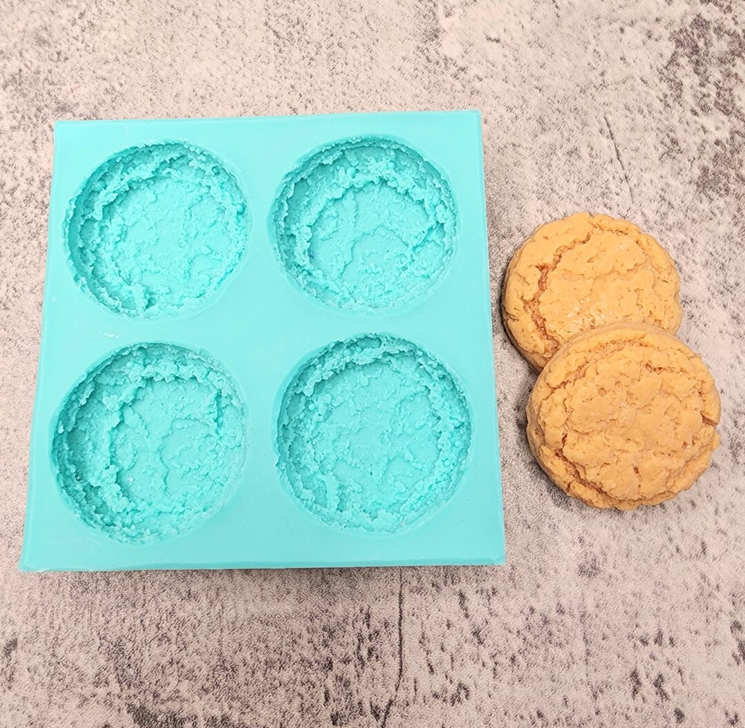 Oatmeal Cookies 4-cavity Silicone Mold for Wax Melt Making - Etsy
