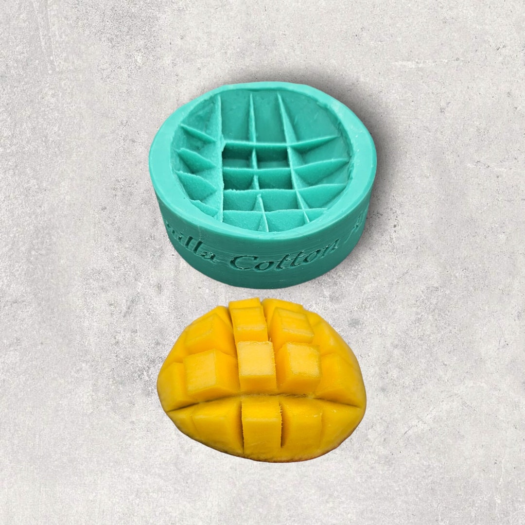 Mango 1-cavity Silicone Mold for Wax Melt Making, Candle Embeds, Soap ...
