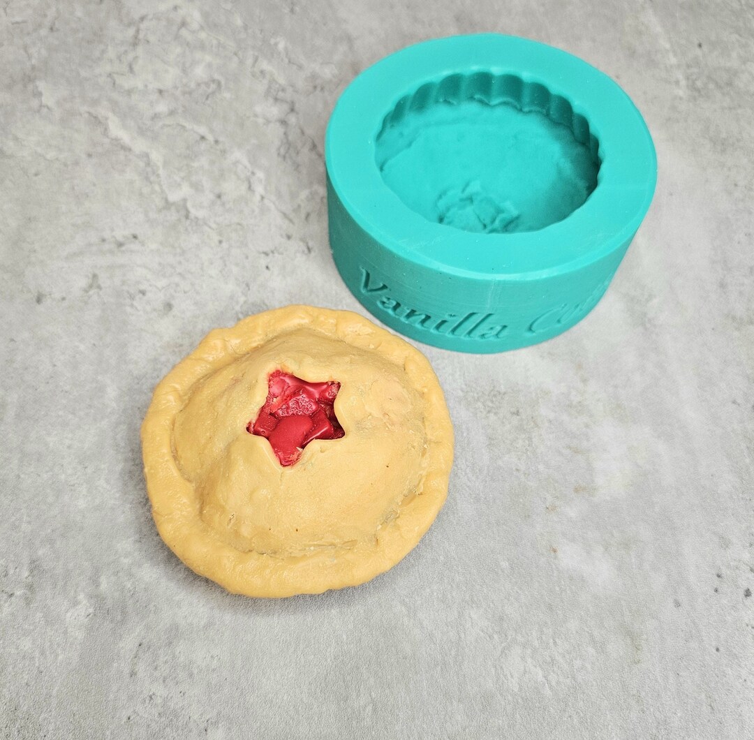 Mini 3-inch Pie Star Crust 1-cavity Silicone Mold for Wax Melt Making ...