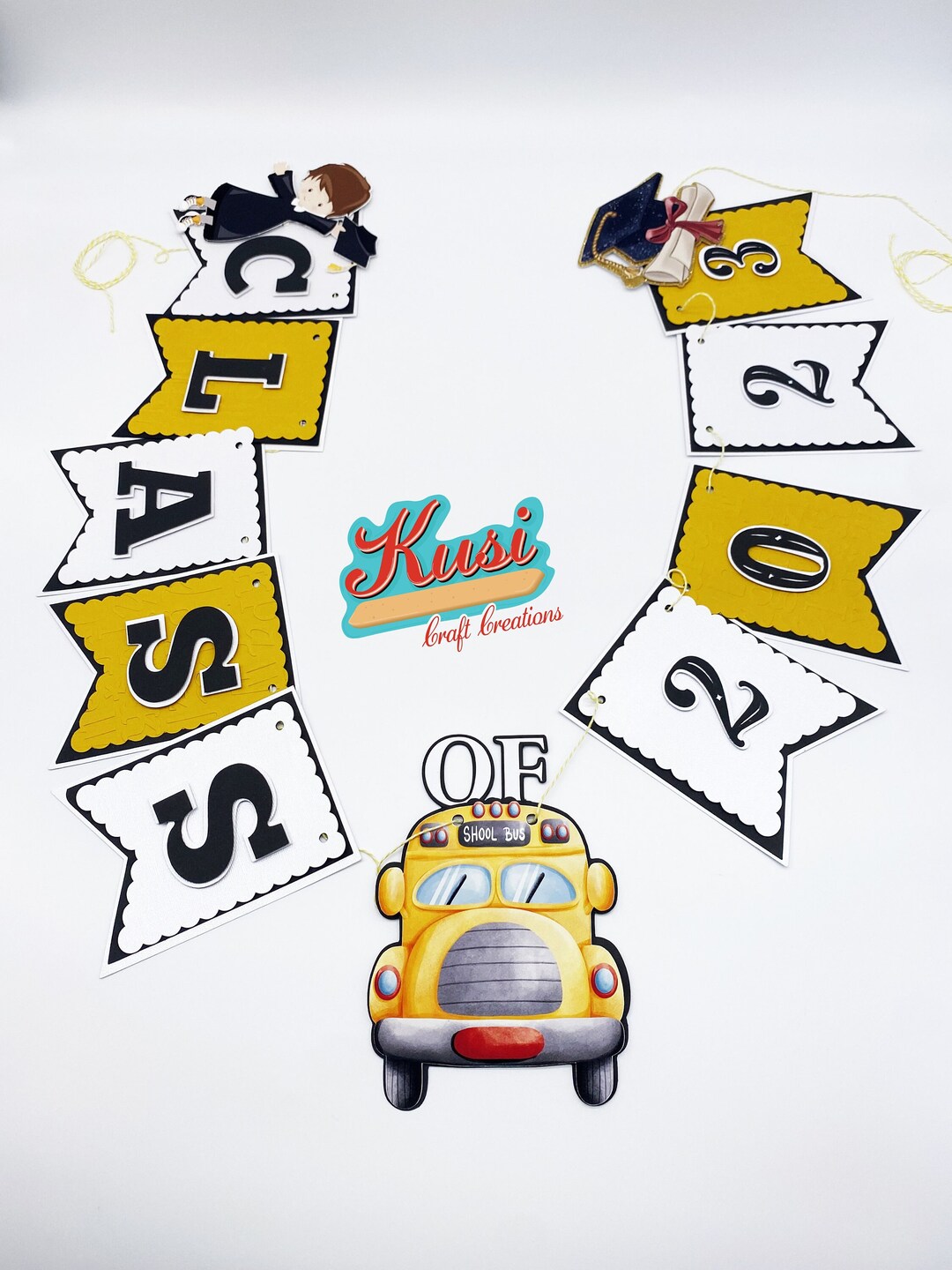 Preschool Grad Banner, Kindergarten Graduation Banner, Class of 2025 ...