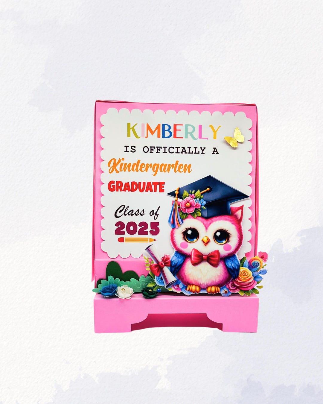 Stand Graduation 2025 Table Sign Personalized, Graduation Centerpiece ...