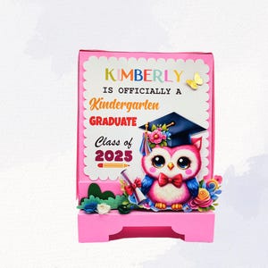 Stand Graduation 2025 Table Sign Personalized, Graduation Centerpiece ...