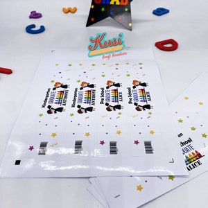 Kinder Graduation Water Bottle Label, Pre-k Graduation Water Bottle ...