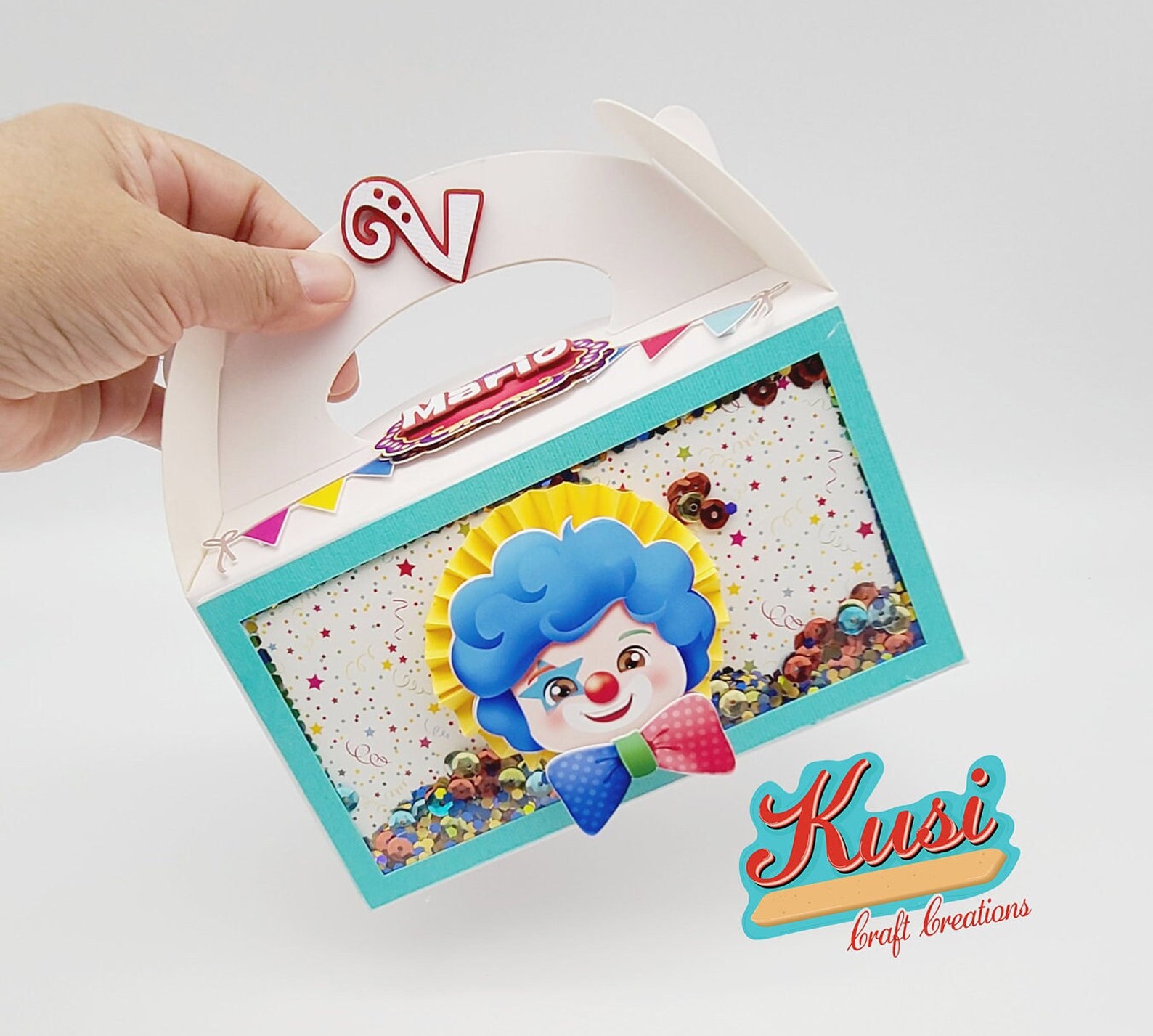 Circus Clown Favor Boxes - Kids Birthday Party Supplies, Adorable ...