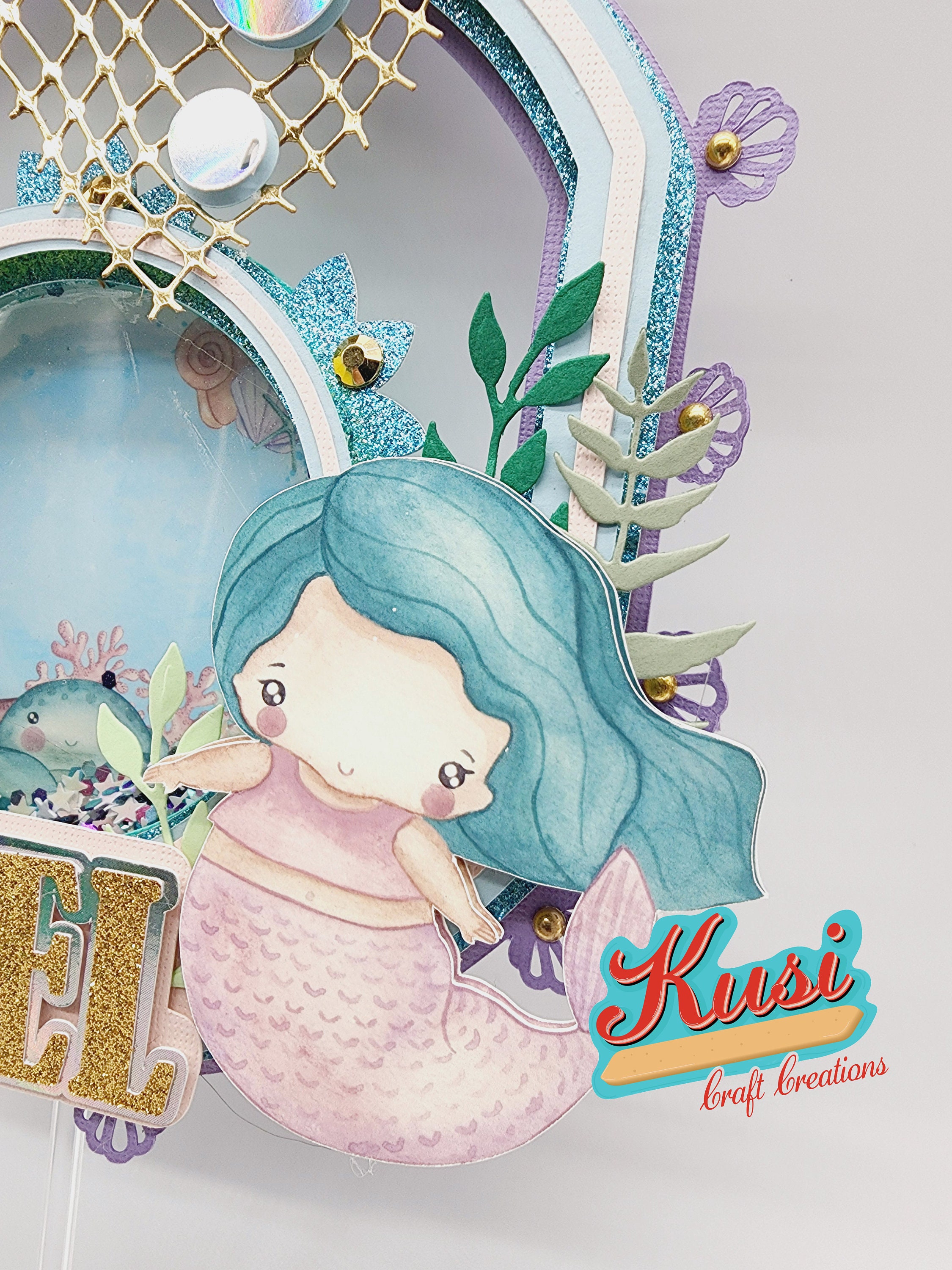 Under the Sea Cake Topper, Under the Sea Party Decorations, Little ...