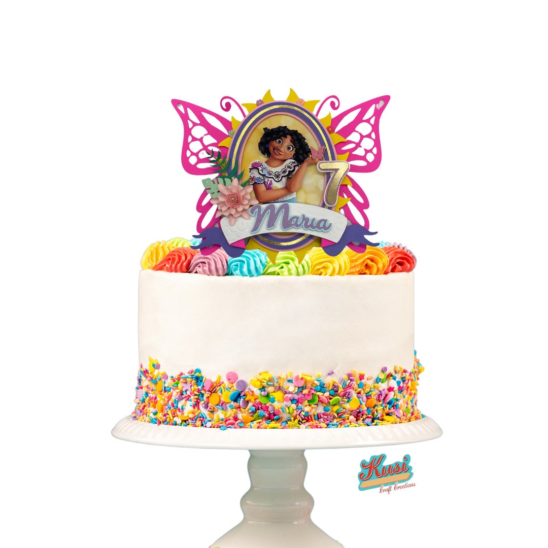 Personalized Encanto Cake Topper: Handmade Party Decoration - Etsy