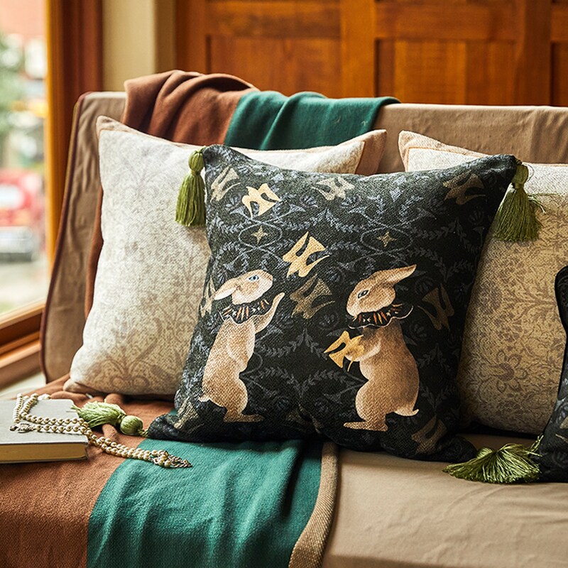 Bunny Rabbit Pillow - Etsy