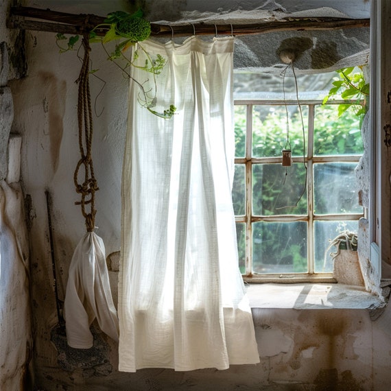 Minimalist Linen Curtain French Elegance Graceful Drapes Handmade Home Decor Luxurious Texture Fabric Personalized Gift Custom Size Etsy Australia
