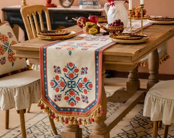 Kitchen Table Runner - Etsy