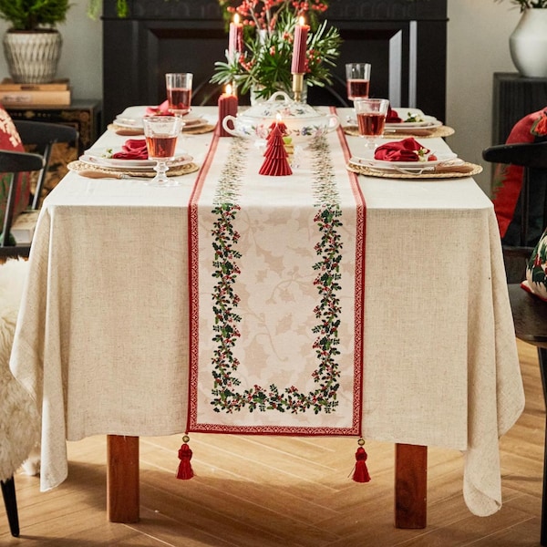 Winter Table Runner - Etsy
