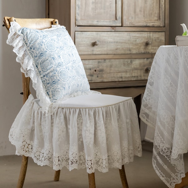 Lace Chair Cover - Etsy
