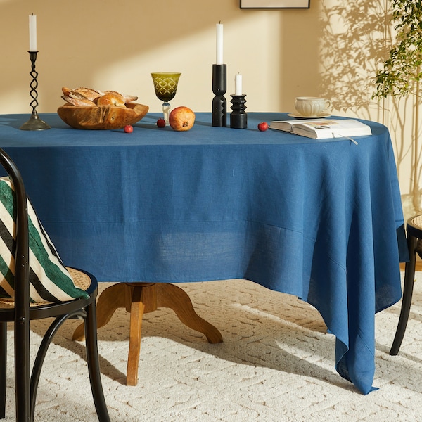 Navy Table Linens - Etsy