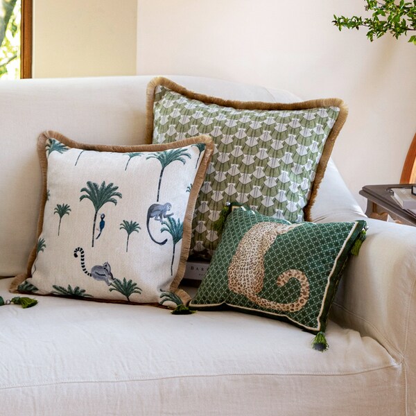Palm Trees Pillow - Etsy