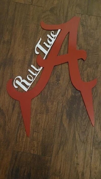 Crimson Tide Metal Sign Yard Sign - Etsy