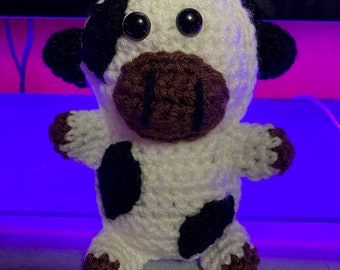 Crochet Cow Snuggie Lovey Pattern - Etsy