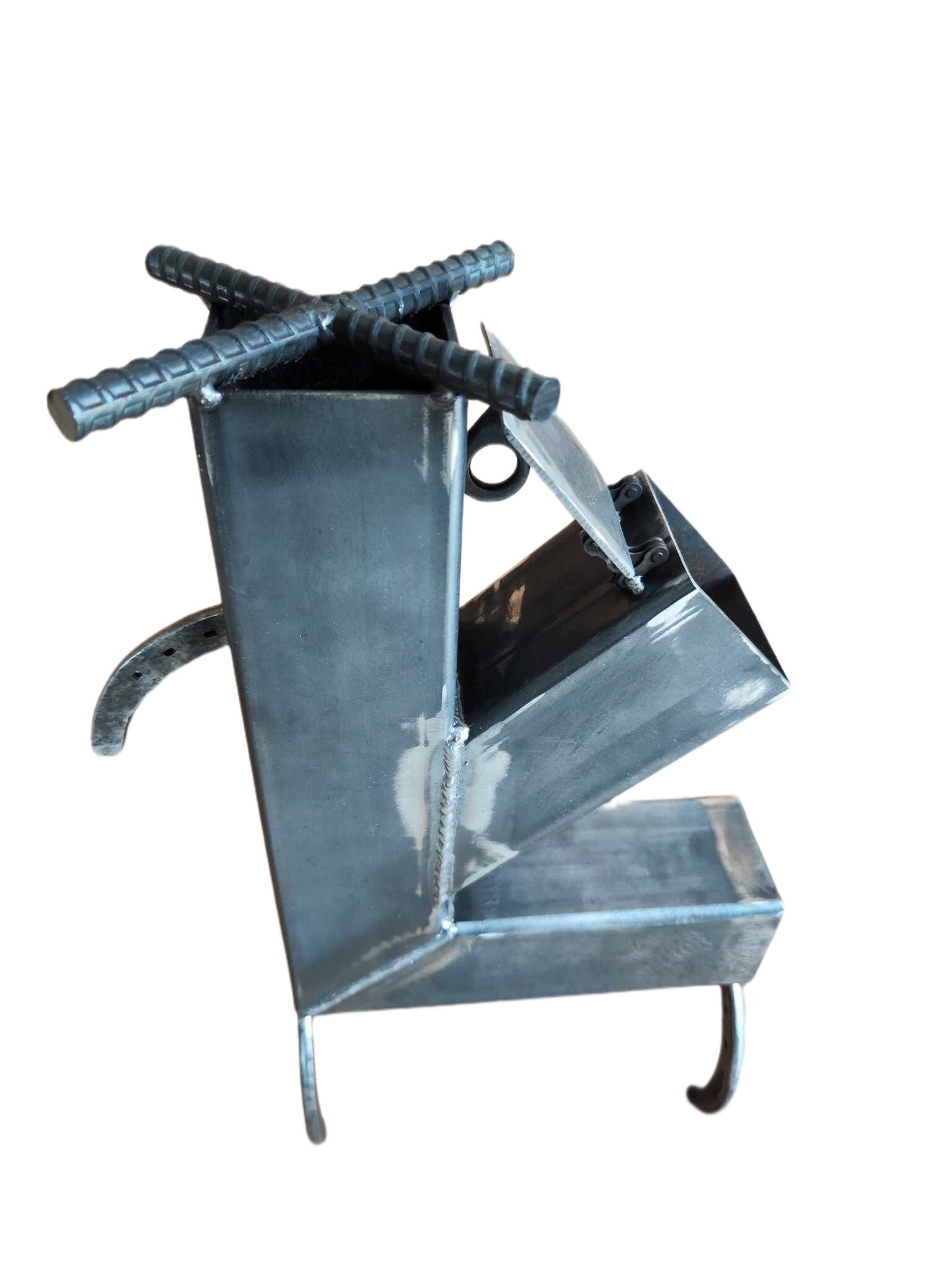 Compact Minimalist Rocket Stove/off the Grid Cooking Stove - Etsy