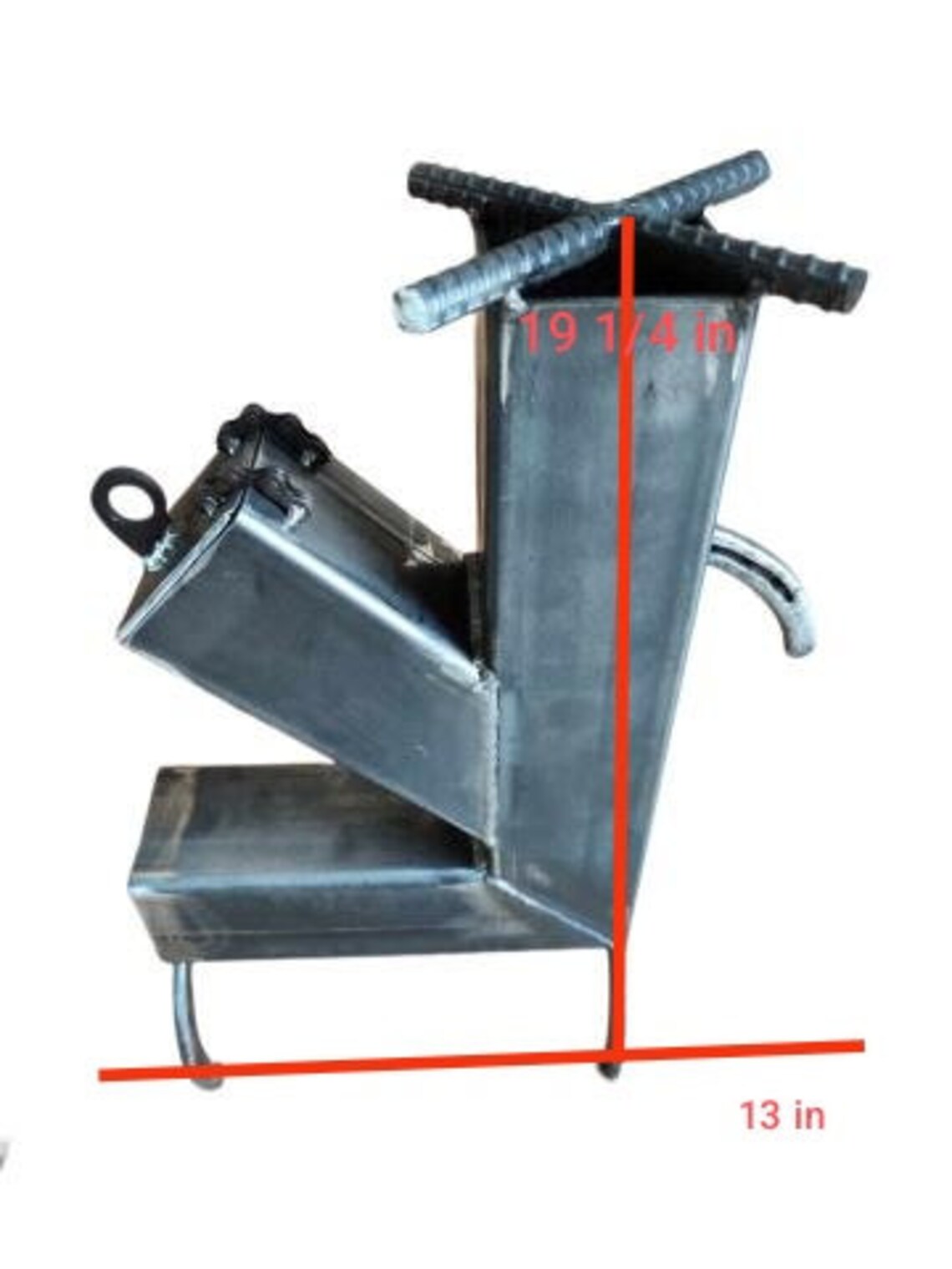 Compact Minimalist Rocket Stove/off the Grid Cooking Stove - Etsy