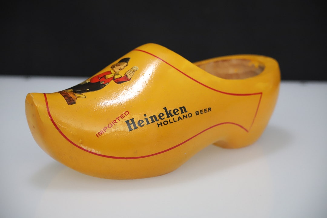Heineken Dutch Holland Beer Clog Shoe. Holds A Bottle Made in - Etsy