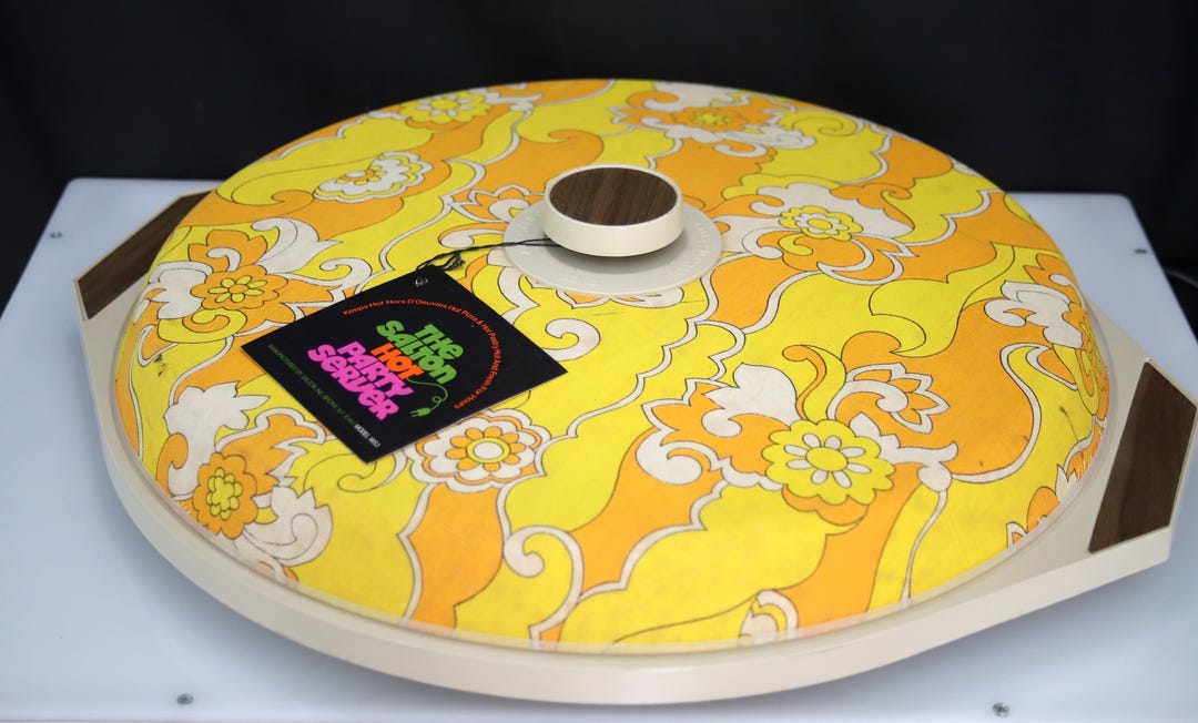 Vintage Sixties 60's Salton Hot Party Server - Pizza and Hors D'oeuvres ...