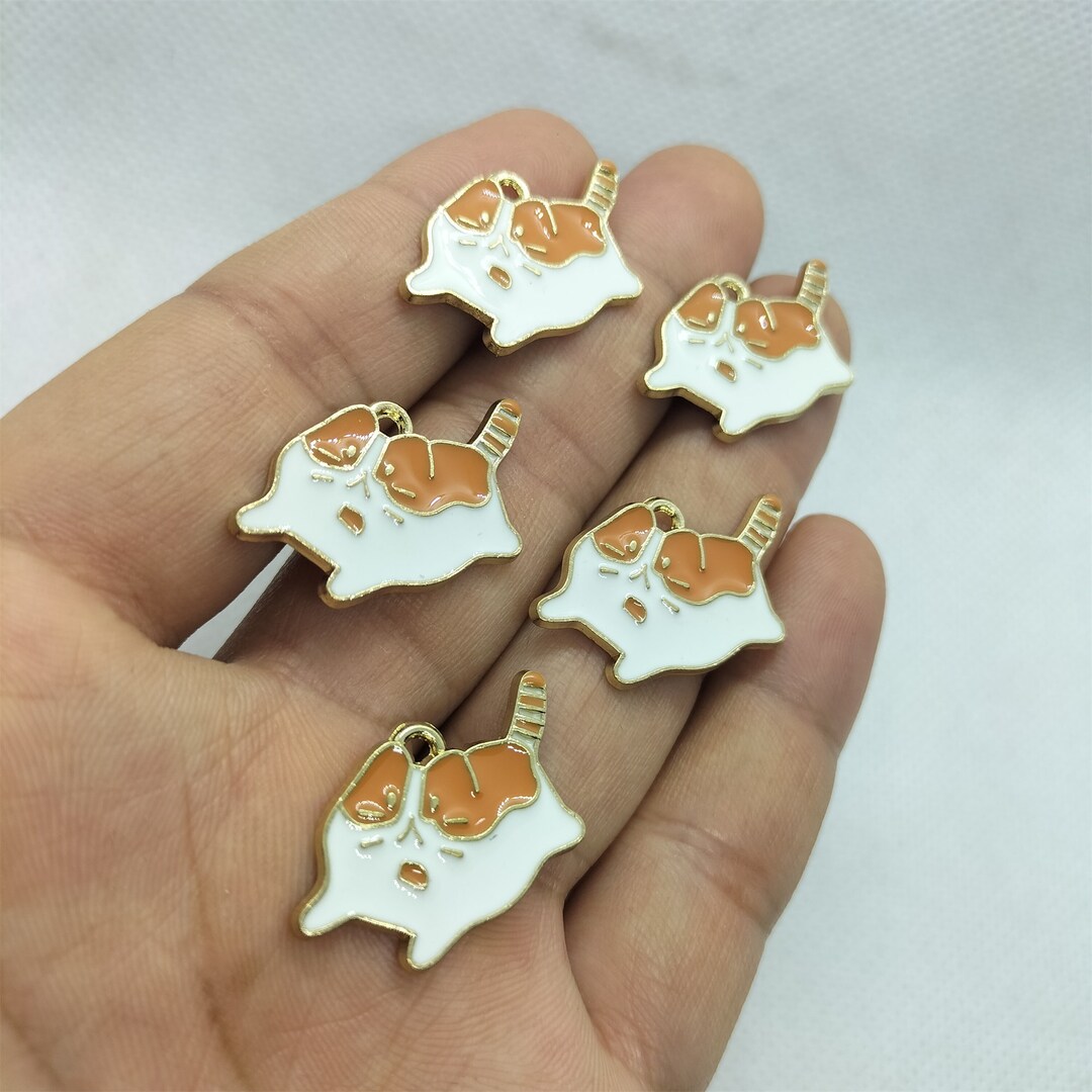 16*24mm Enamel Animal Dog Charm Cartoon Puppy Charms Pendant for ...