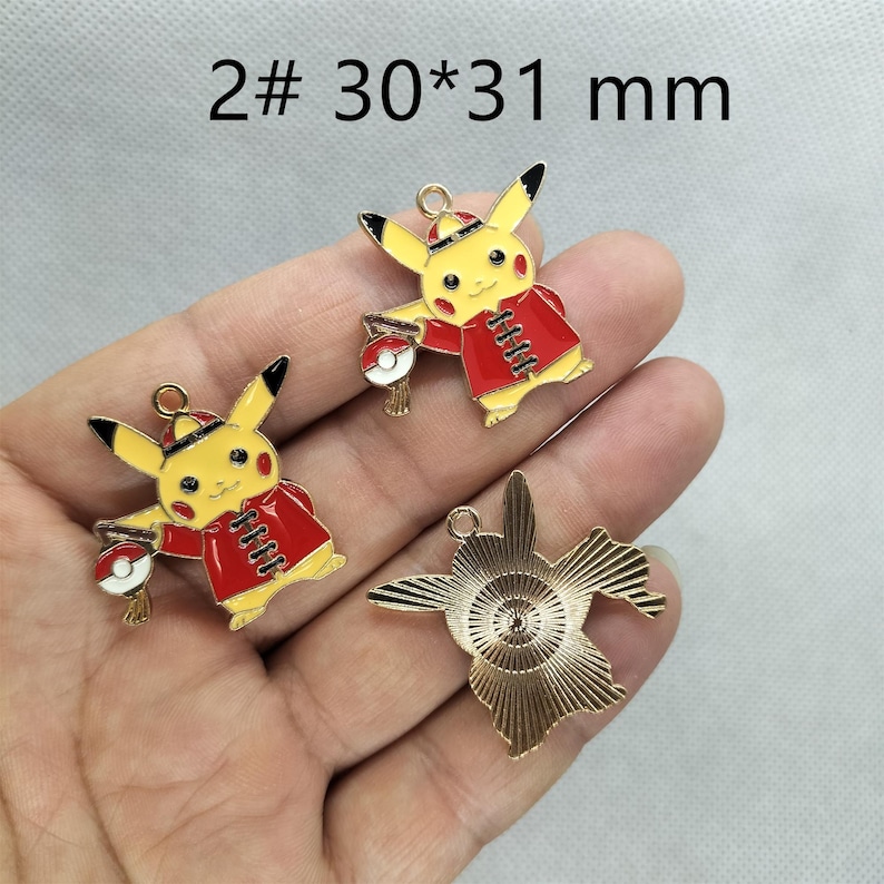 Metal Enamel Charm Cartoon Charms Pendant for Bracelet DIY Earring ...
