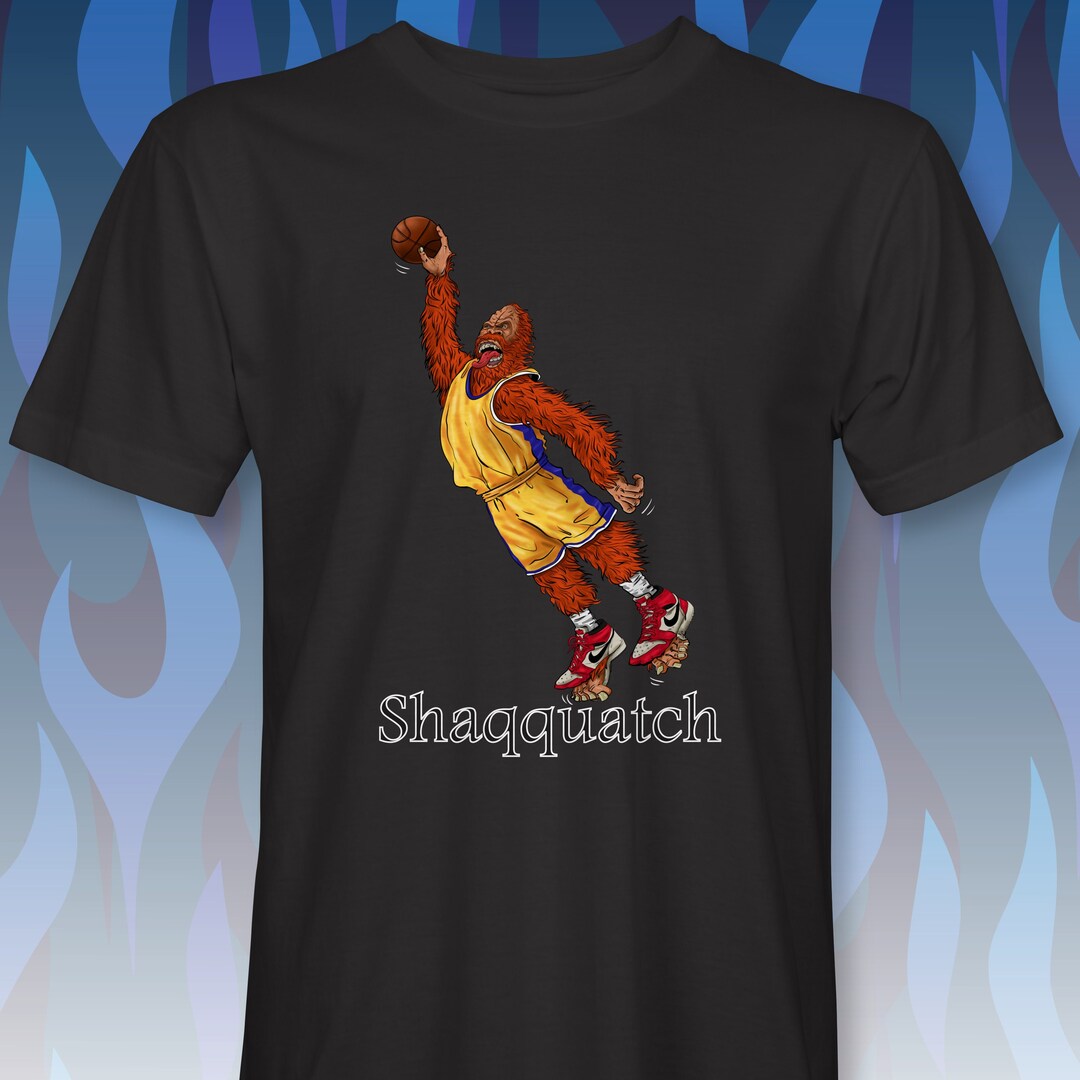 Shaqquatch - Sasquatch Shirt - Etsy